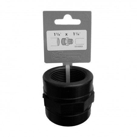 manchon double - 2 x filetage- femelle/femelle - jardiprotec