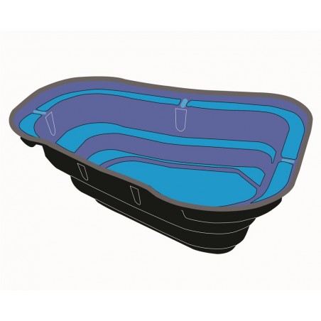 Bassin de jardin préformé Start 750 litres - Jardiprotec