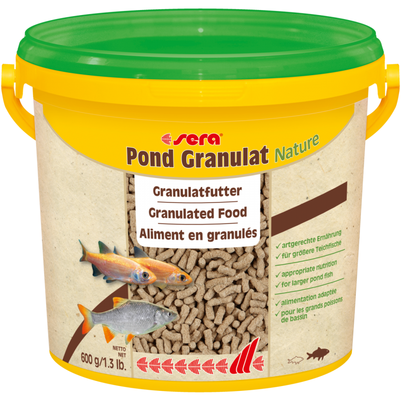 Aliment en flocons Sera Pond Mix Royal pour Poisson - Le Monde du Bassin