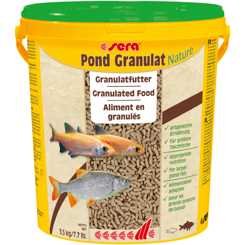 Aliment en flocons Sera Pond Mix Royal pour Poisson - Le Monde du Bassin